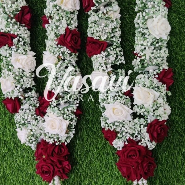 Buy Wedding Flower Mala Online In India - Etsy India