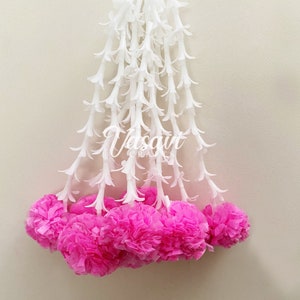 Pack of 50 Rajnigandha/tuberose Flower Bunch With Marigolds, Haldi ...