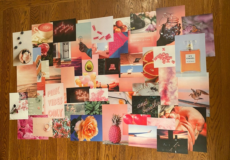 One of a Kind Collages // Cheap Wall Collage - Etsy
