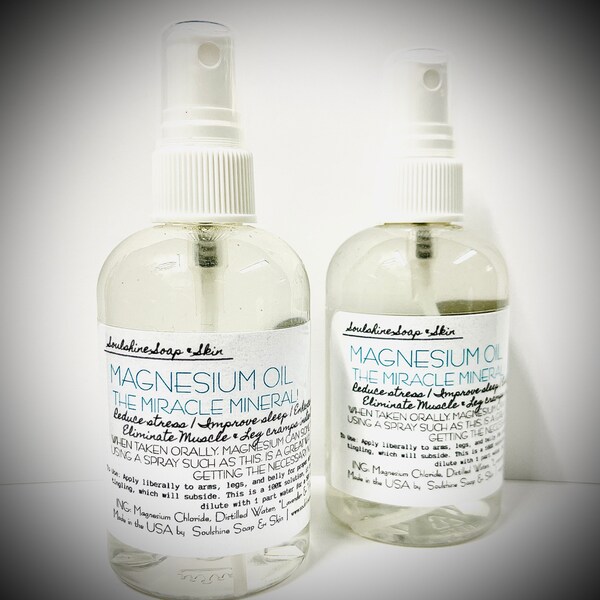 Magnesium Spray - Etsy