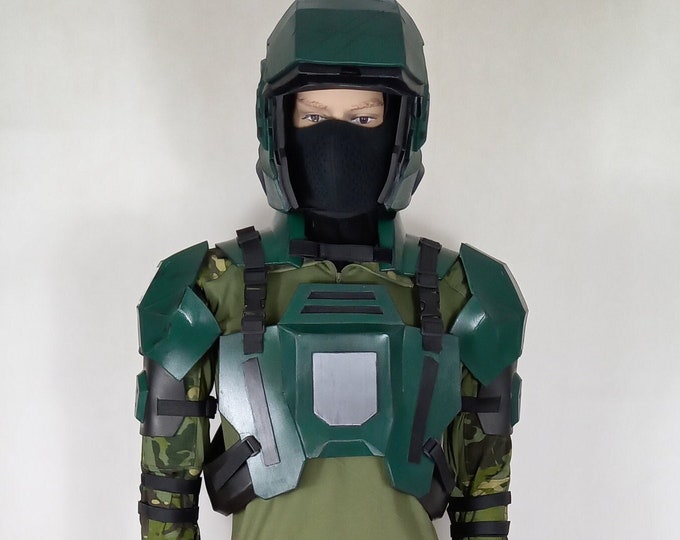 Halo Marine Cosplay Armor On Order Eva Foam Etsy