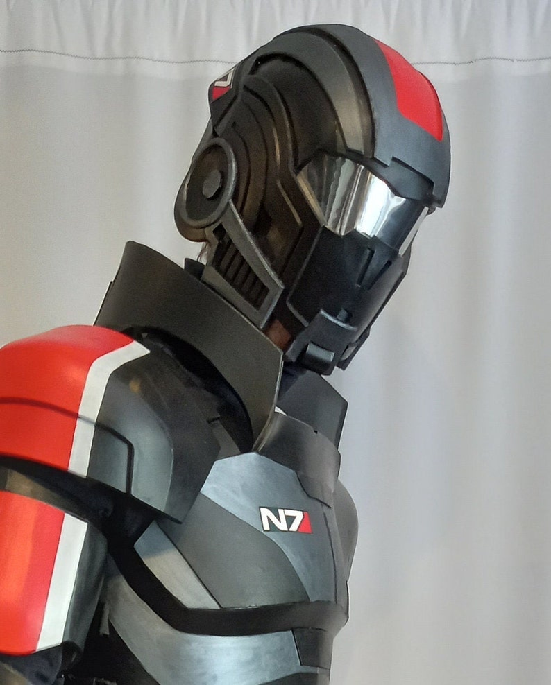Mass Effect N7 Cosplay Helmet on Order / EVA Foam | Etsy