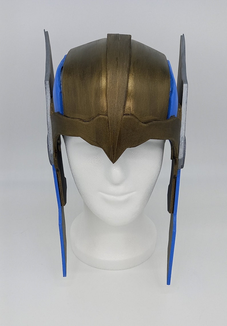 Thor Cosplay Helmet ragnarok Style on Order / - Etsy