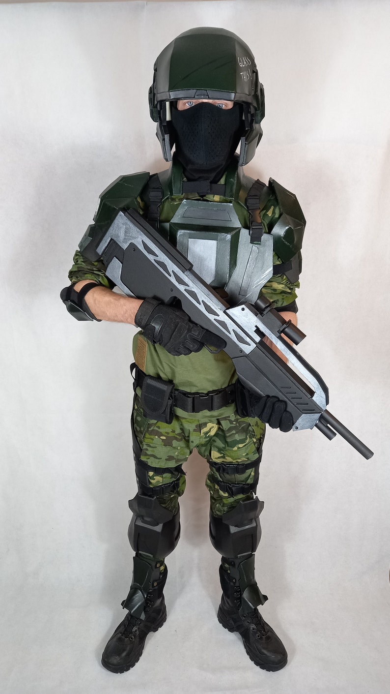 Halo Cosplay Rifle br on Order / EVA Foam - Etsy