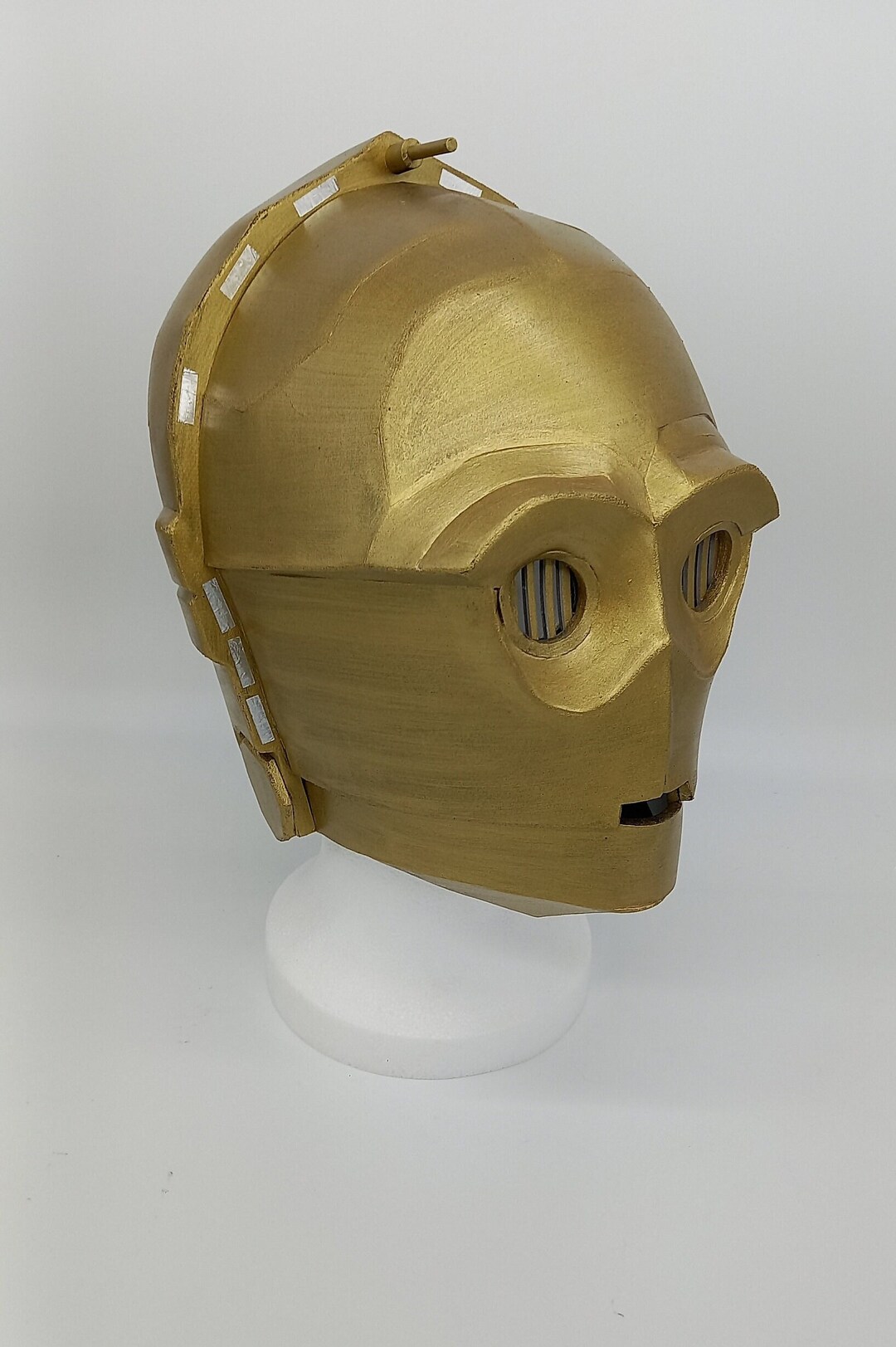 SW C3-PO Cosplay Helmet on Order / EVA Foam - Etsy