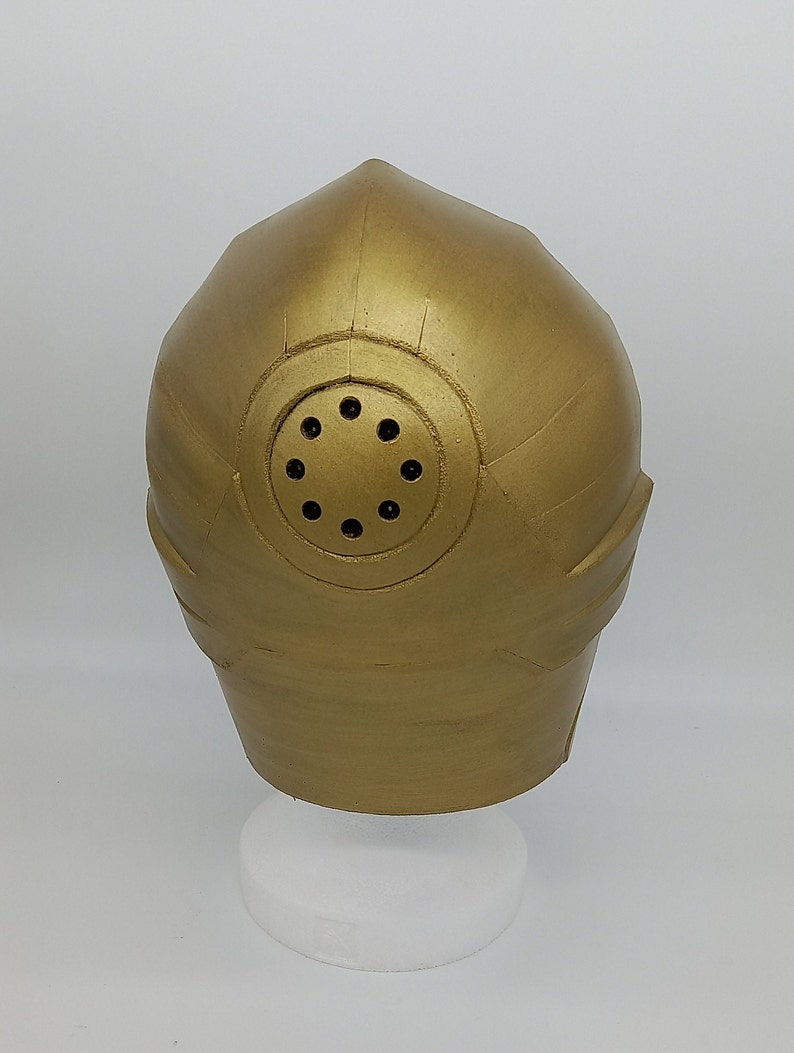 SW C3-PO Cosplay Helmet on Order / EVA Foam - Etsy