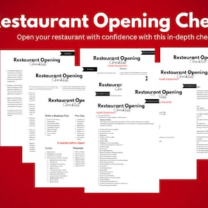 Restaurant Business Forms// Restaurant Logos/ Restaurant Business Cards ...