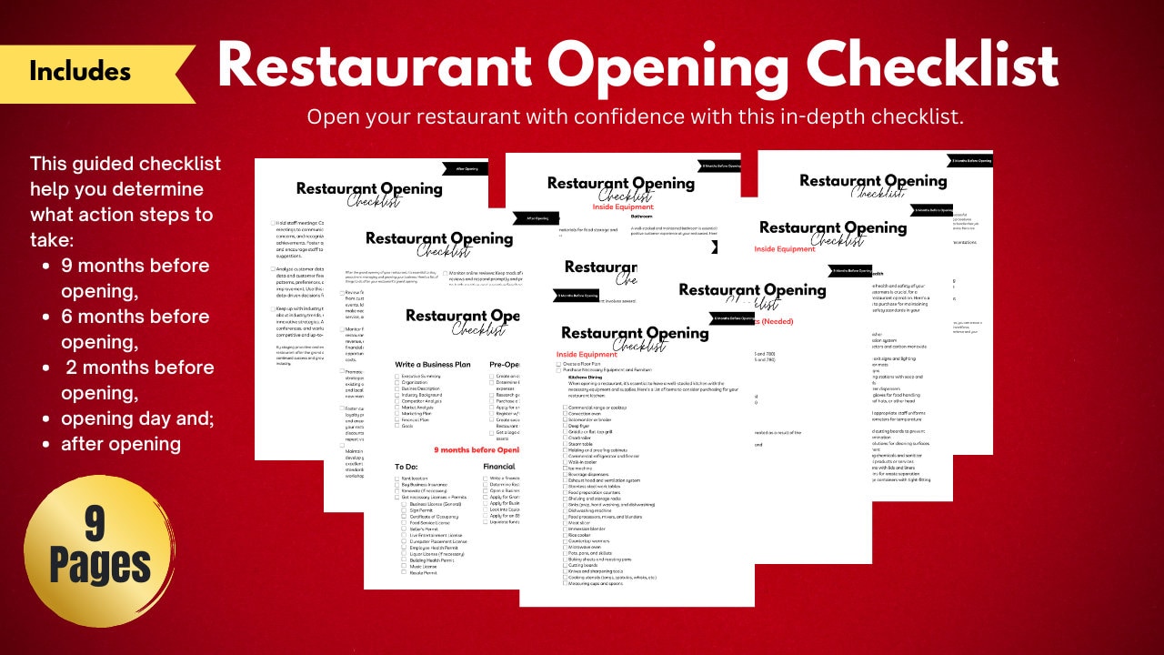 Restaurant Business Forms// Restaurant Logos/ Restaurant Business Cards// Deluxe Restaurant ...