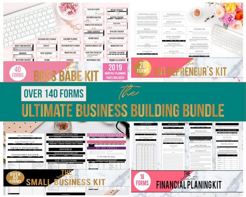 The Ultimate Business Building Kit// Business Forms// Professional ...