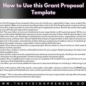 Editable Grant Proposal Template: Nonprofit Fundraising (canva ...