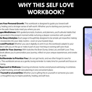 Self-love Workbook PDF: Mindfulness Journal, Self-care Planner (digital Download) - Etsy
