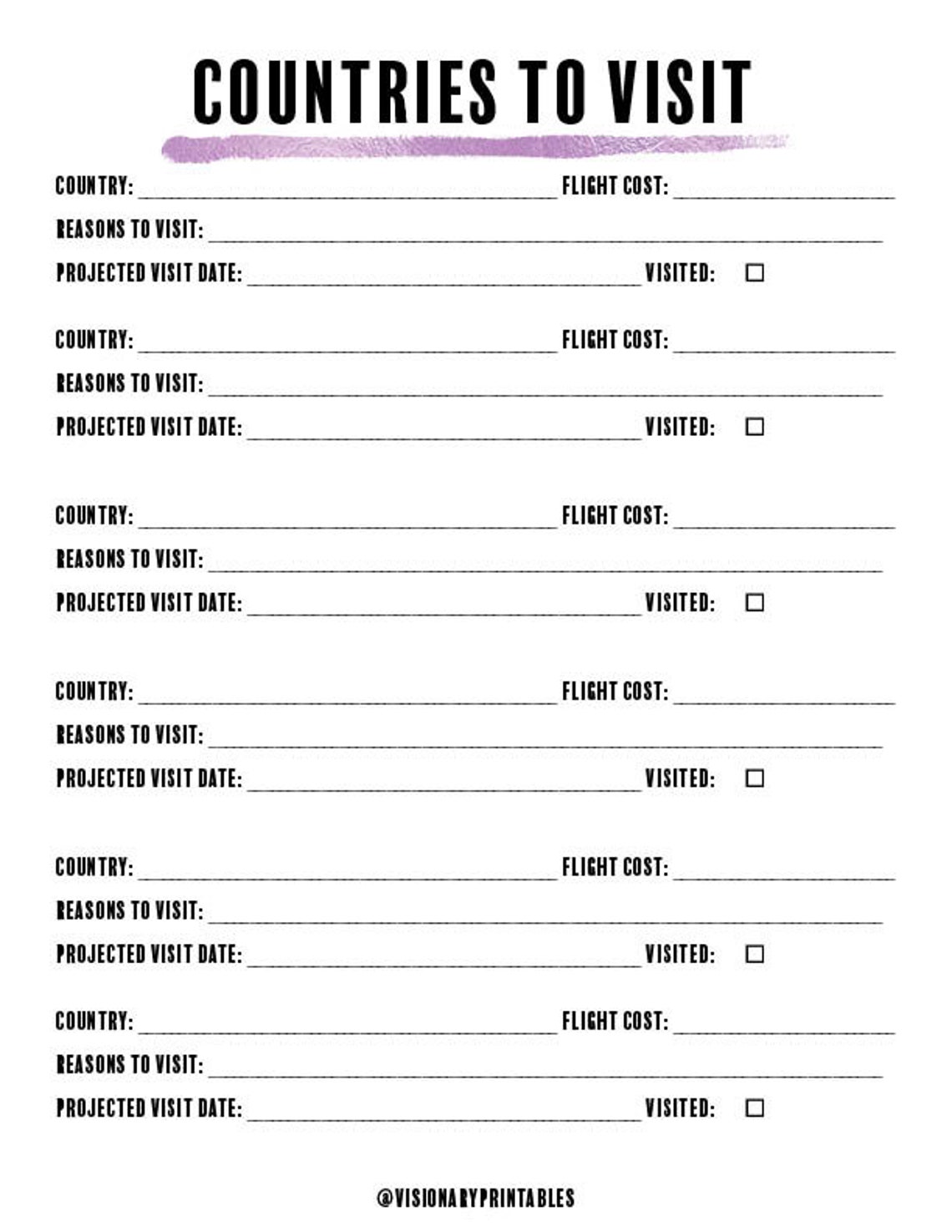 Living Your Best Life Kit// Life Planner// Printable Planner// Bucket ...