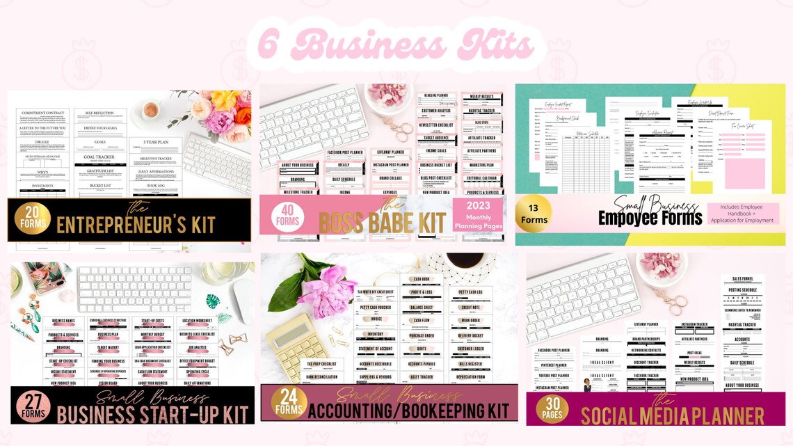 Mega Business Bundle// Business Startup Bundle// Business - Etsy