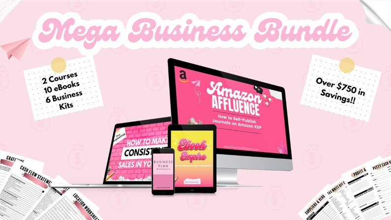 Mega Business Bundle// Business Startup Bundle// Business - Etsy