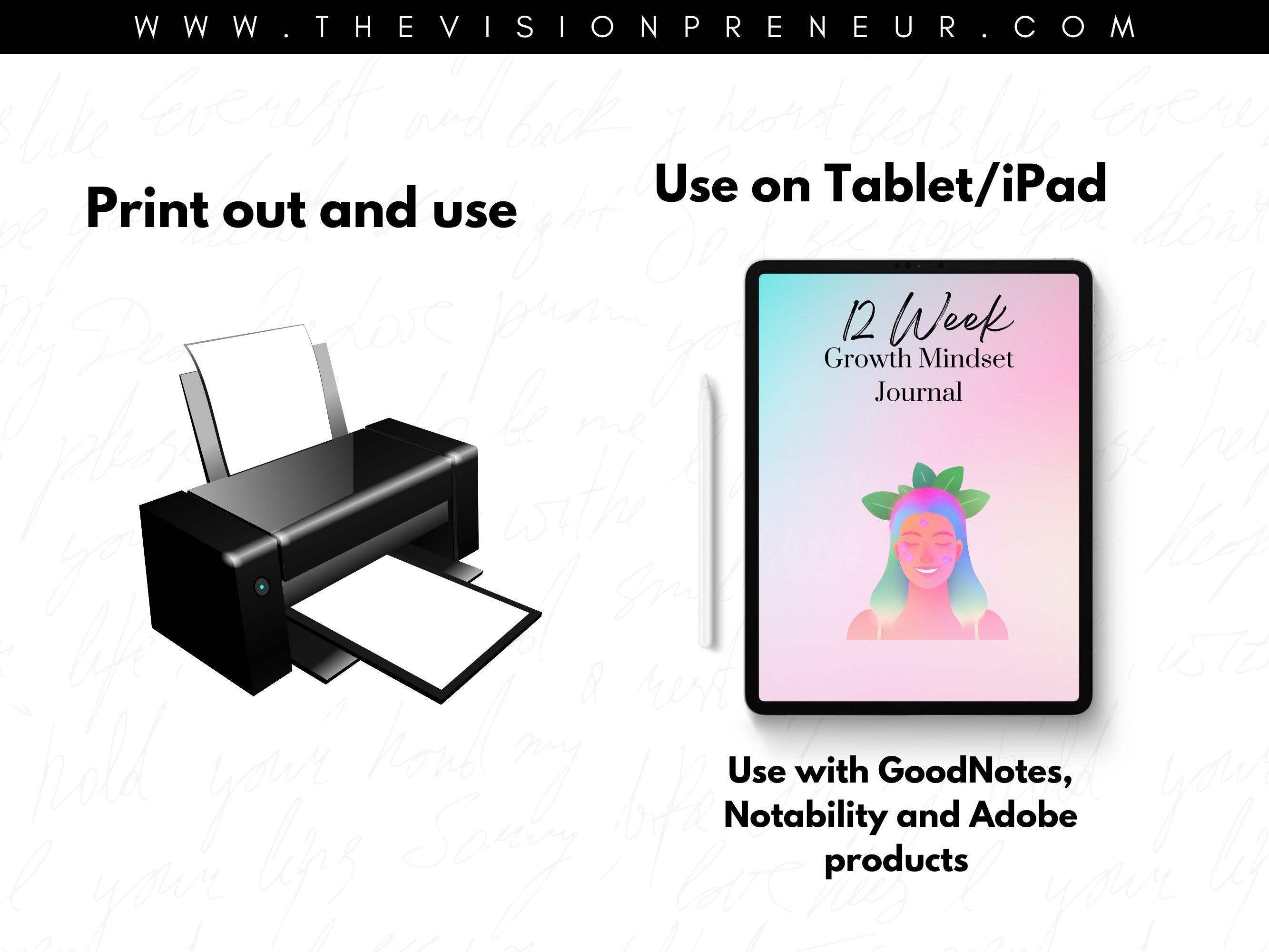 Empower & Transform: 12-week Growth Mindset Planner for Women Personal ...