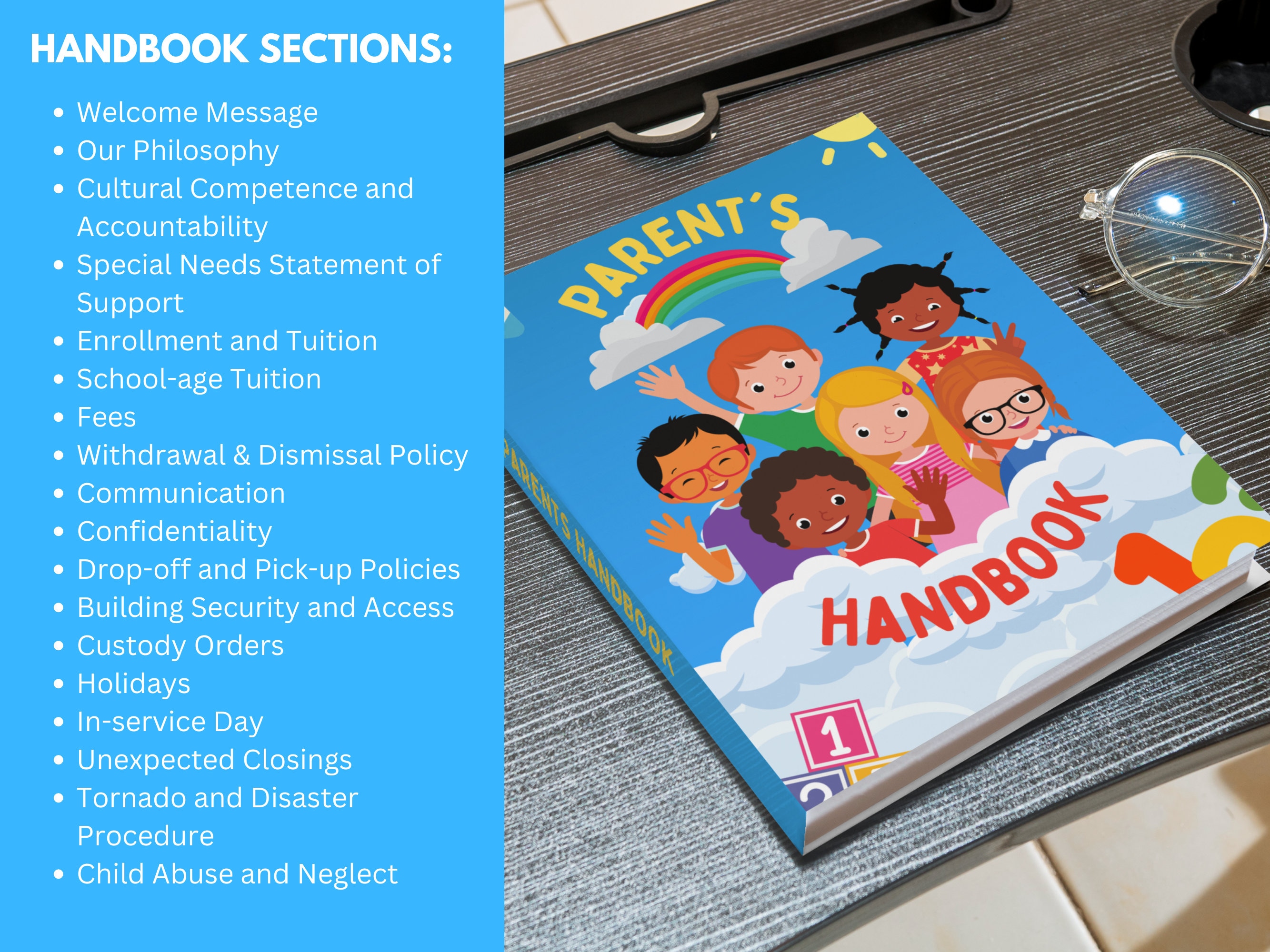 Daycare Parent's Handbook, Handbook for Daycare Center, Parent Handbook ... Daycare Parent's Handbook, Handbook for Daycare Center, Parent Handbook ...