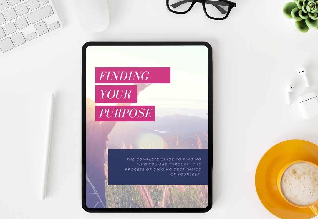 Finding Your Purpose Workbook// Find Your Purpose// Self Discovery ...