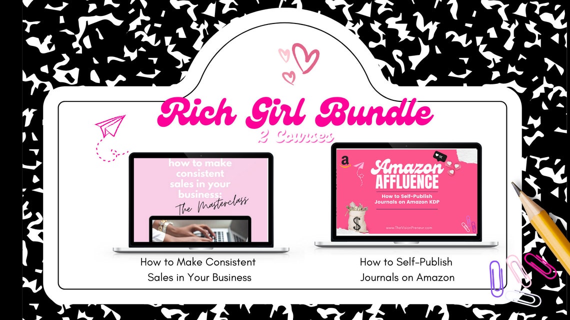 Rich Girl Bundle the Ultimate Business Bundle How to Become - Etsy
