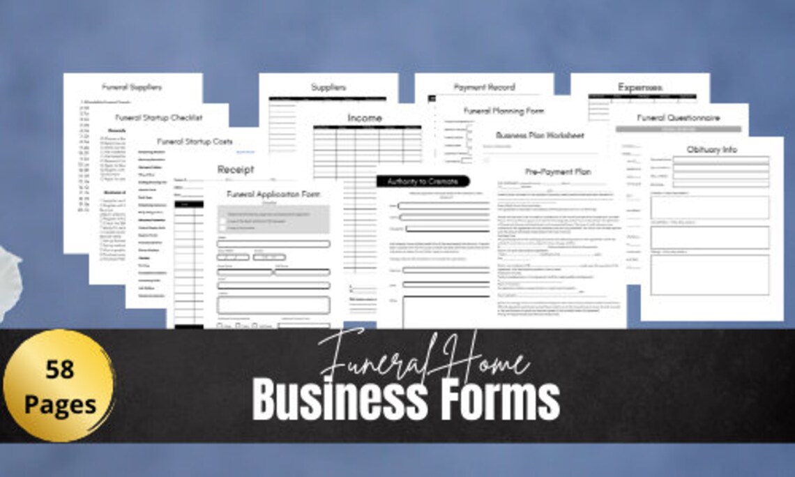 Funeral Home Business Kit// How to Start a Funeral Home// - Etsy