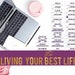Living Your Best Life Kit// Life Planner// Printable Planner// Bucket ...