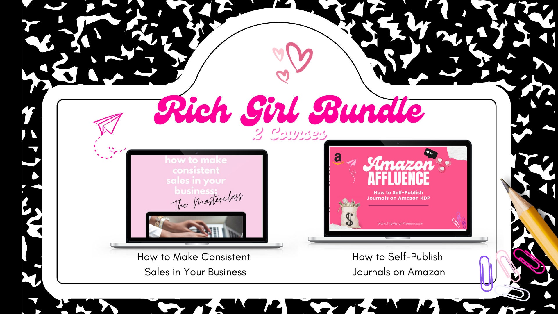 Rich Girl Bundle the Ultimate Business Bundle How to Become - Etsy