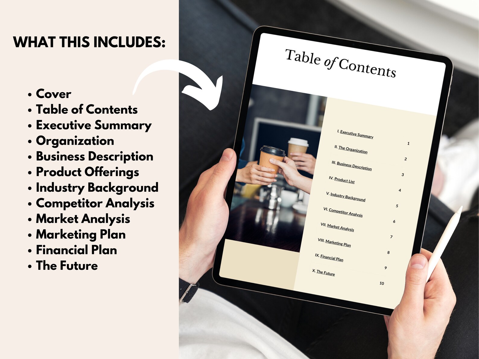 Coffee Shop Business Plan Template: Editable Cafe Guide (canva Template ...