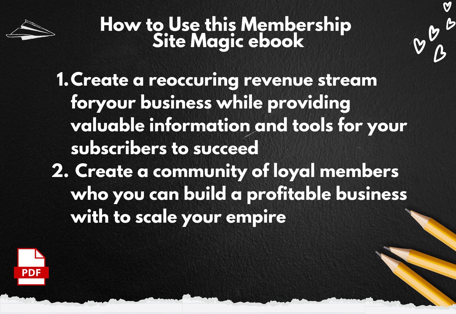 Membership Magic Ebook, Learn How to Create Your Own Membership Site ...