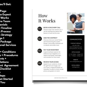 Client Welcome Packet, Client Onboarding Packet Template, Editable ...