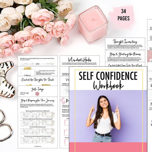 Self Love Workbook// Boost Self Esteem// Recognize Your - Etsy