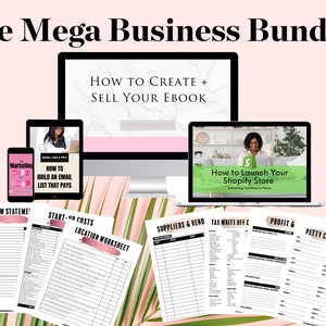 Mega Business Bundle// Business Startup Bundle// Business | Etsy