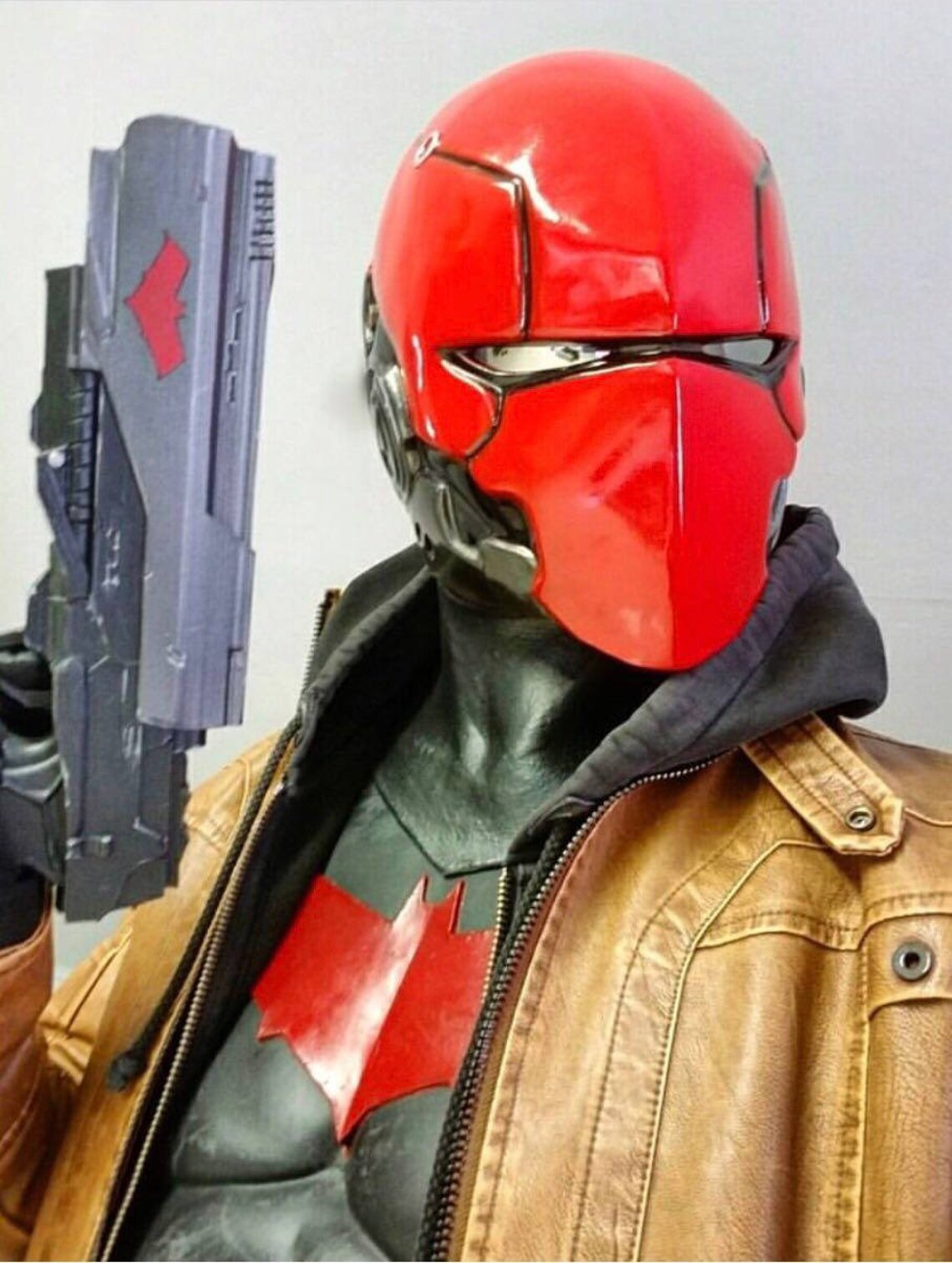 Red Hood Cyborg Ninja Helmet Extreme Details | Etsy