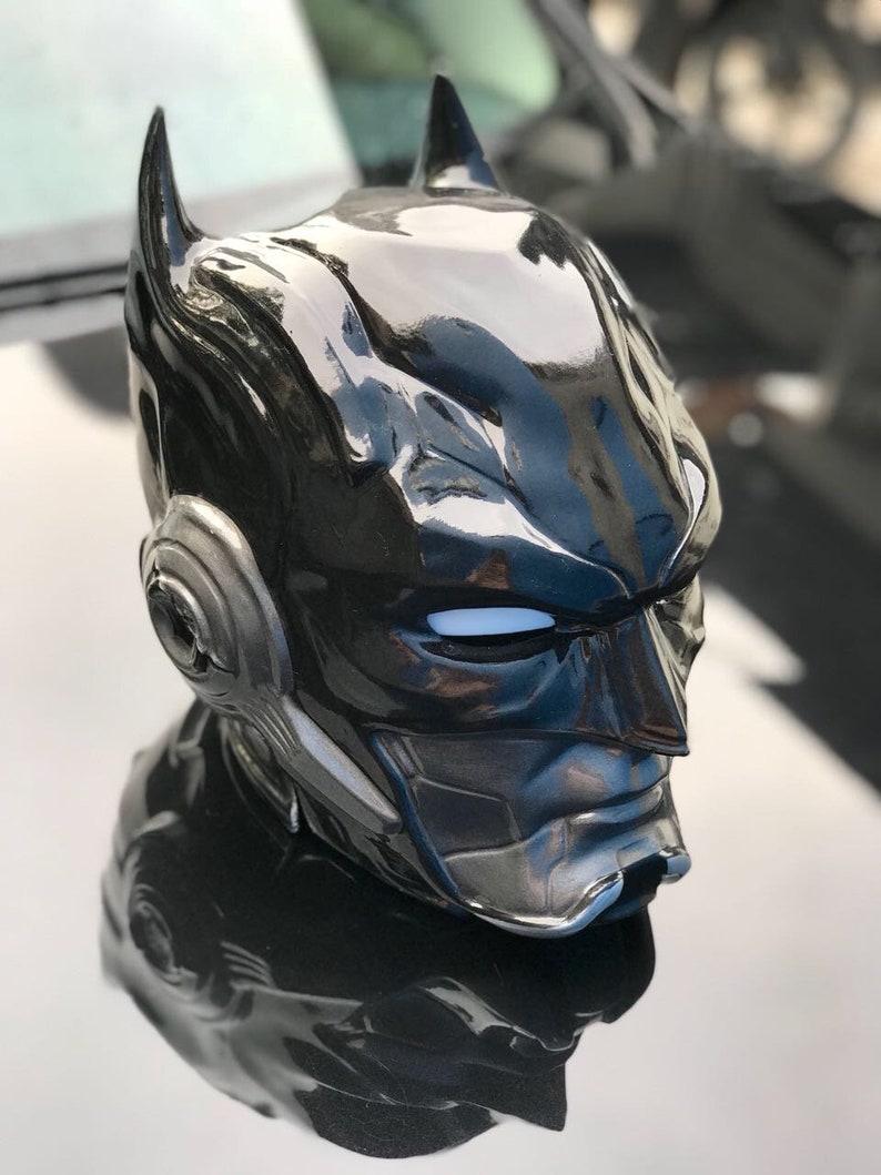 Batman Cyborg based Arkham Knight Mask Helmet | Etsy