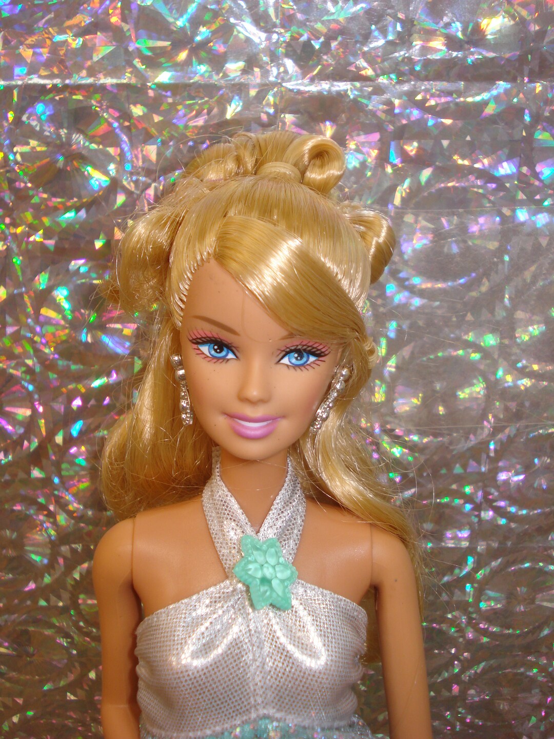 Fab Girl Barbie Dolldressed Doll 2009 Long Blonde Hair Up-do - Etsy