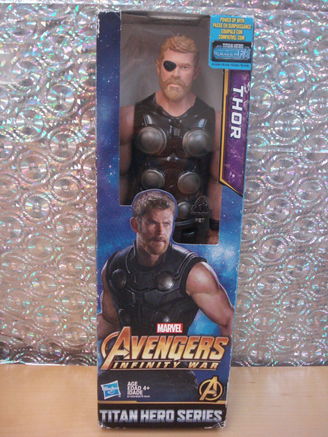 AVENGERS Action Figurethorwith Power FX Port Marvel Titan Hero ...