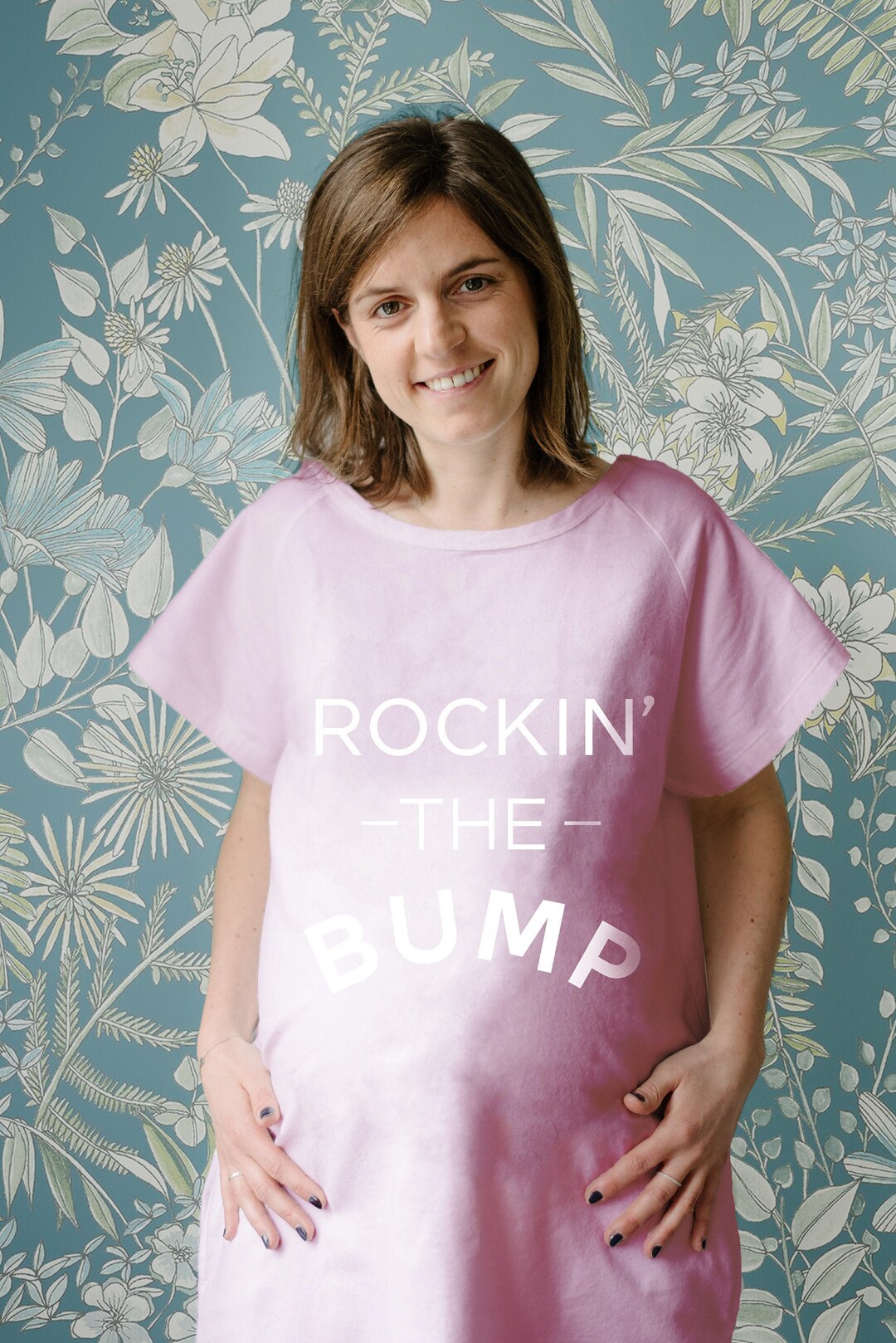 Rockin' the Bump | Hospital Gown | Maternity Gown | Gifts for Moms ...