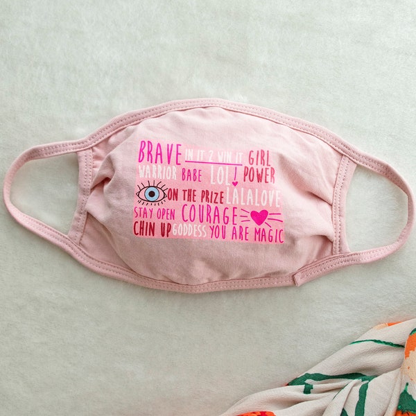 Breast Cancer Mask - Etsy