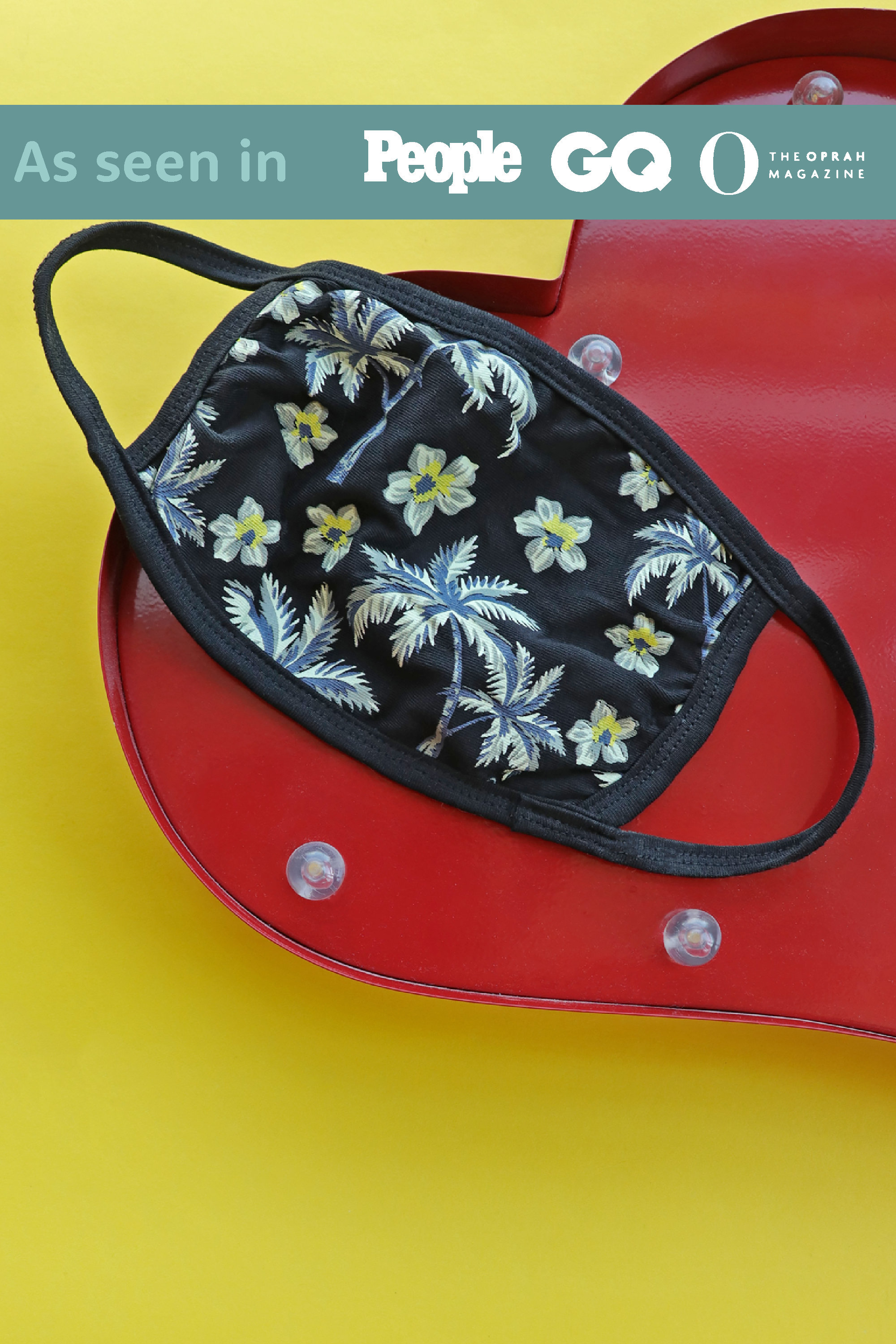 Black Face Mask Palm Trees Cotton Mask Reusable Face Mask - Etsy