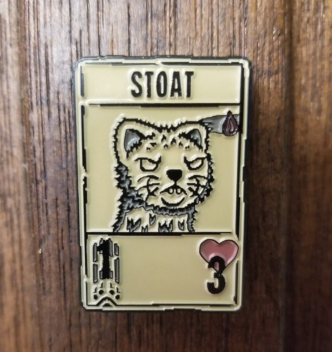 Stoat Inscryption Enamel Pin 2nd Run - Etsy