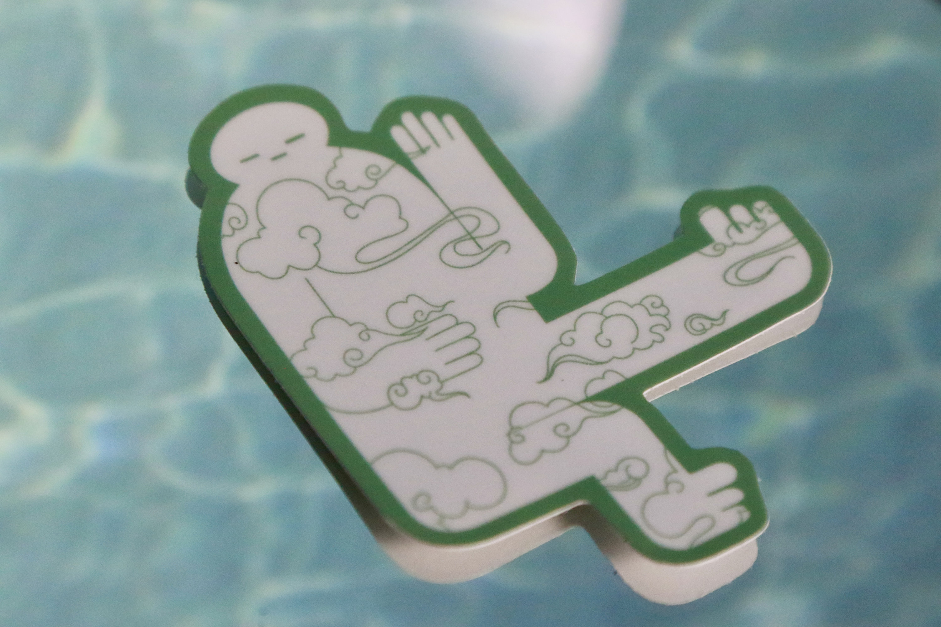 Jade TOBI Sticker | Etsy