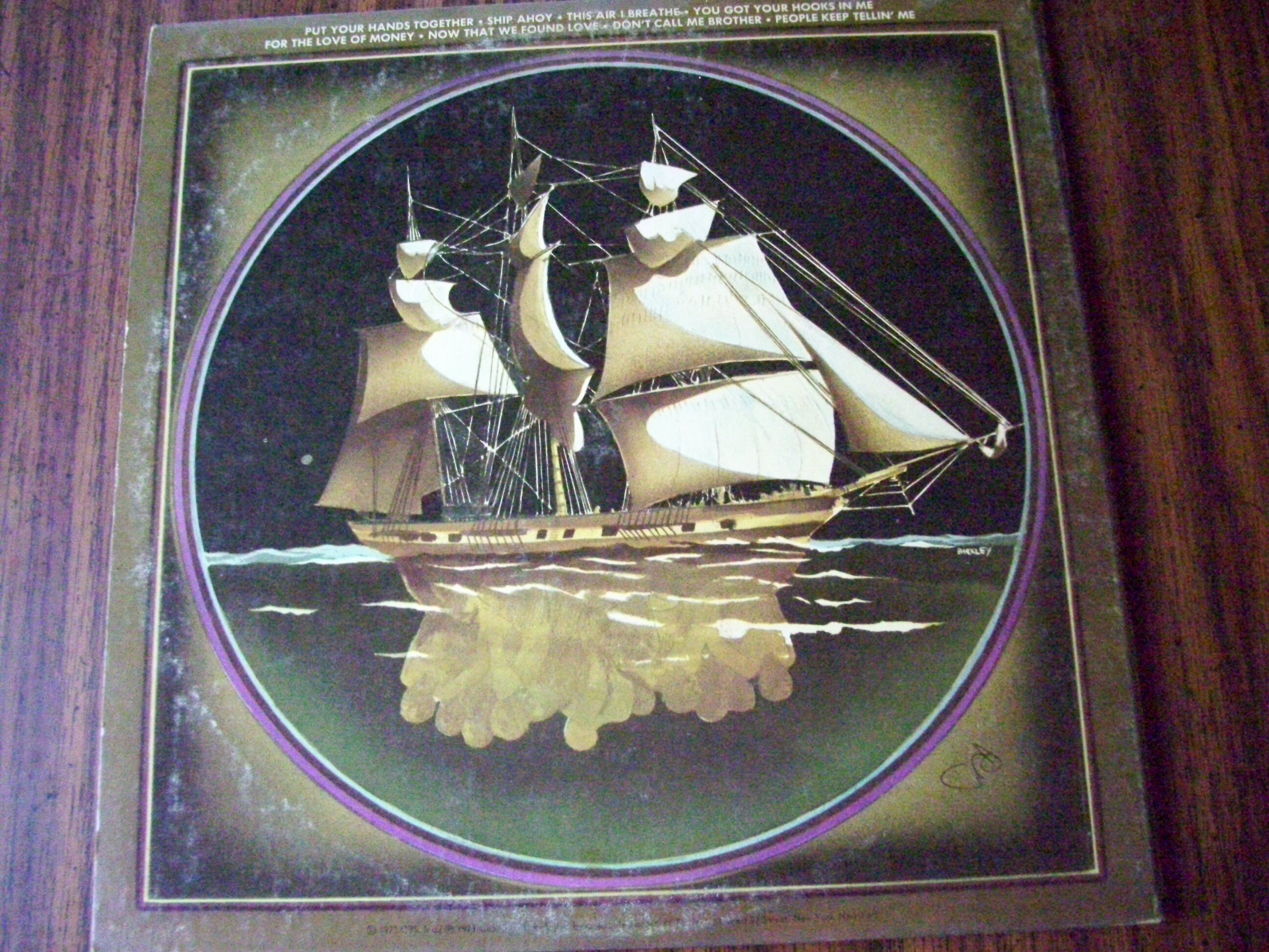 The O'jays Ship Ahoy Vinyl Record - Etsy