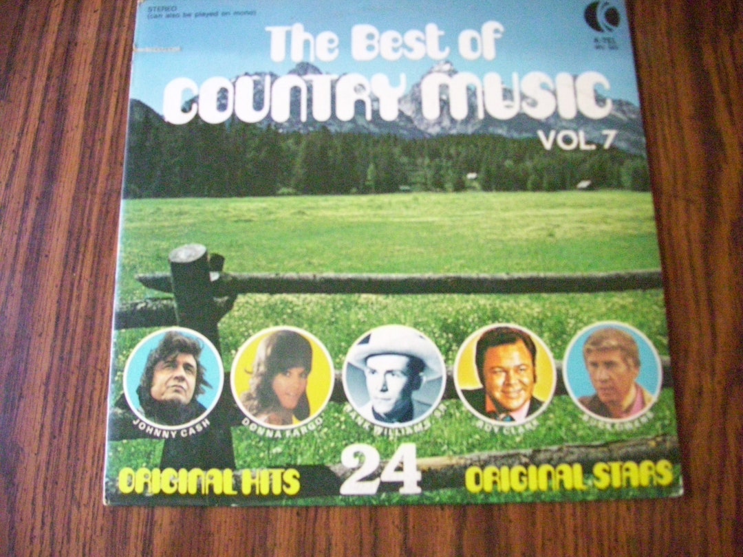 The Best of Country Music Vol. 7 Vinyl - Etsy