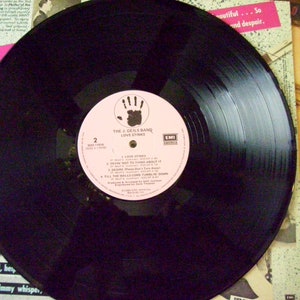 The J Geils Band - Love Stinks Vinyl - Etsy