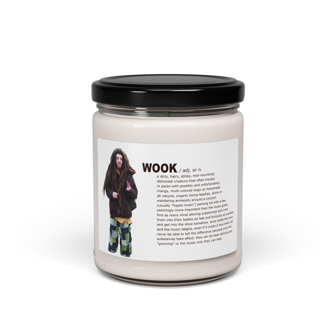 Wook Definition Scented Soy Candle, Funny Novelty Candle, 9oz Humorous ...