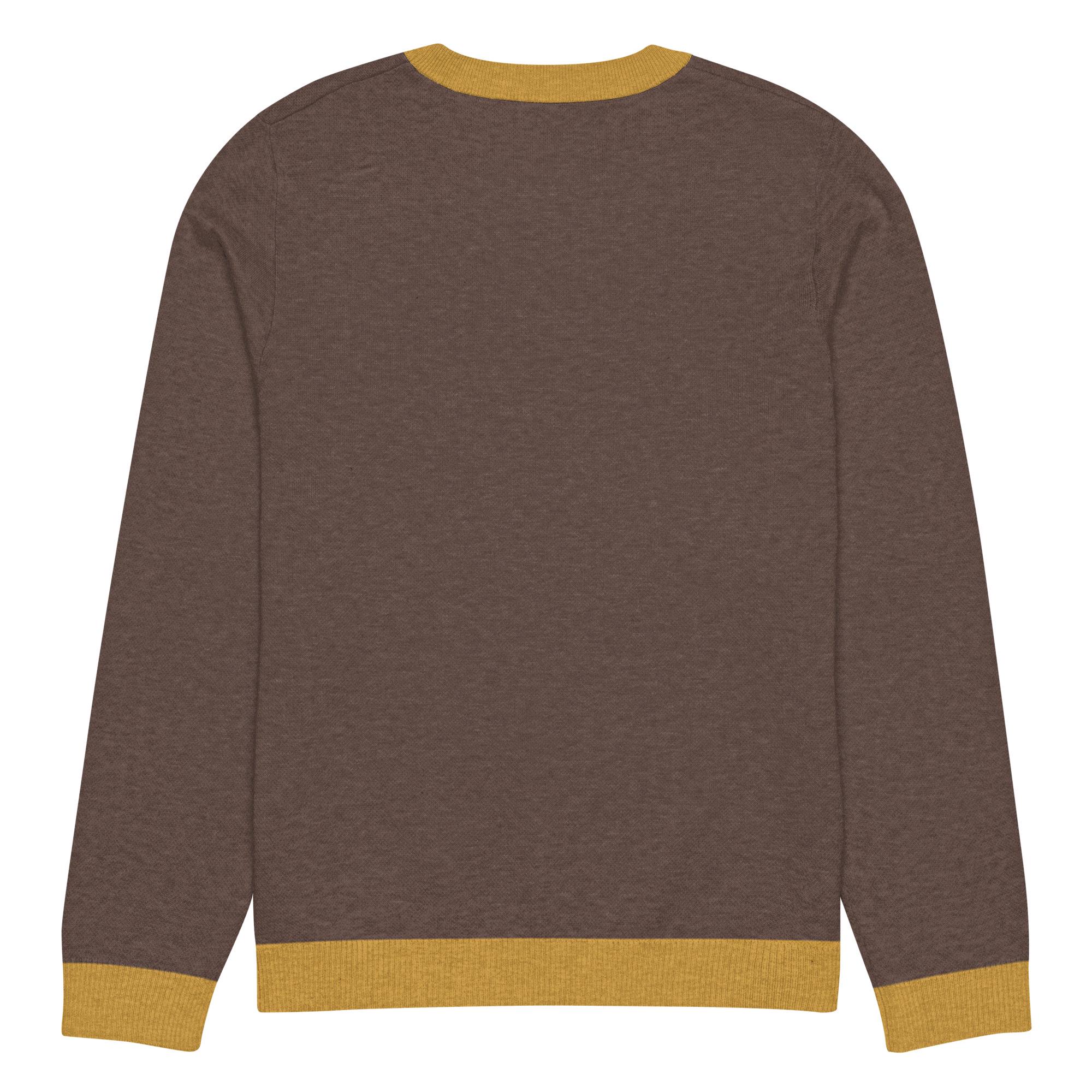 Ween Boognish Brown Mustard Knitted Sweater, Gift for Music Lover ...