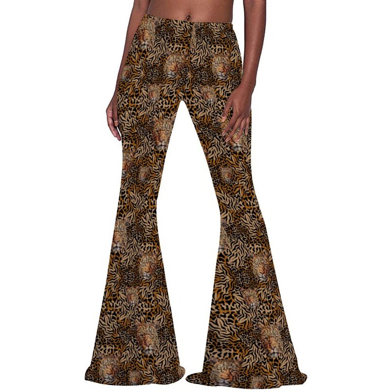 Cheetah Print Pants - Etsy