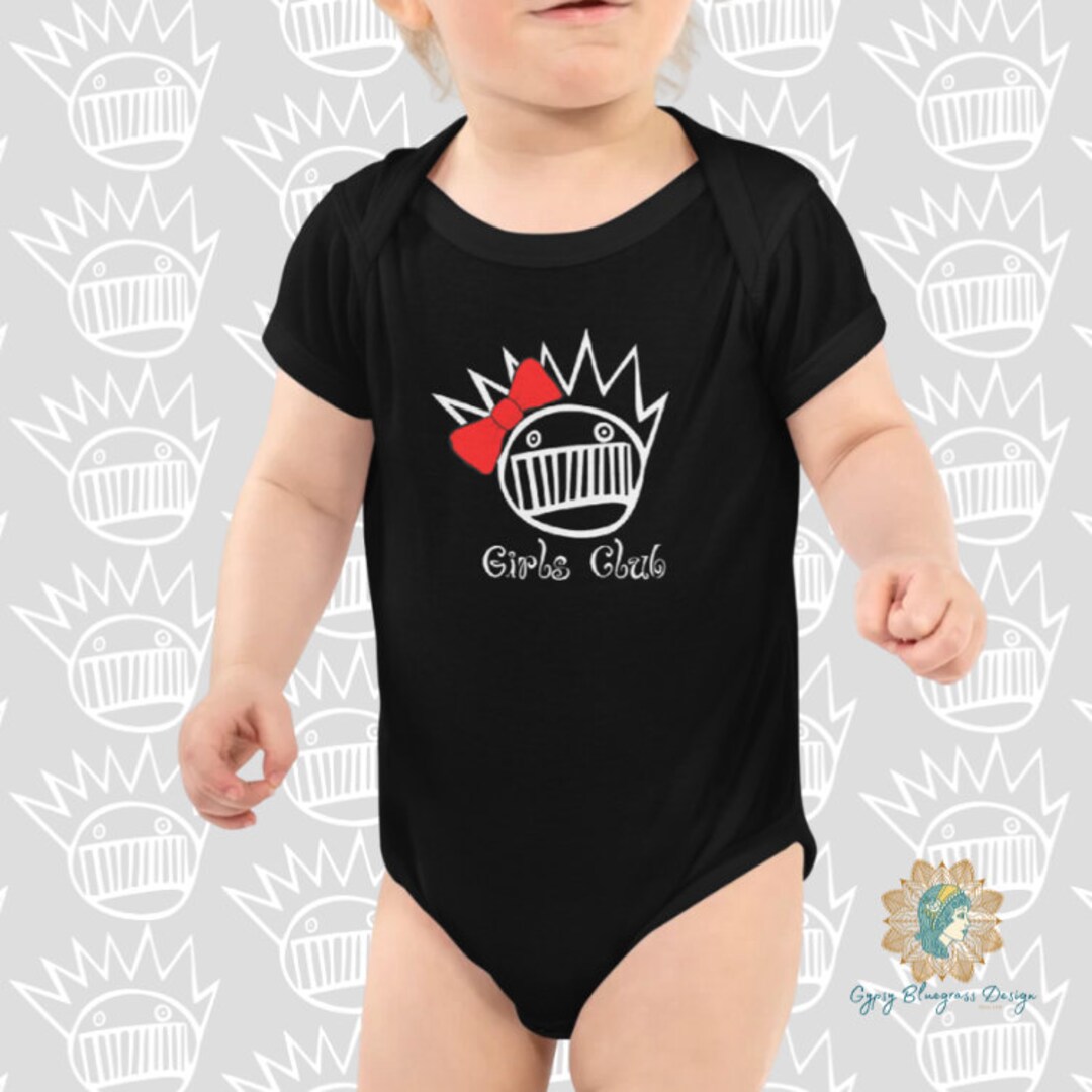 WEEN Boognish Girls Club Infant Baby Bodysuit Funny Baby Bodysuit, Cute ...