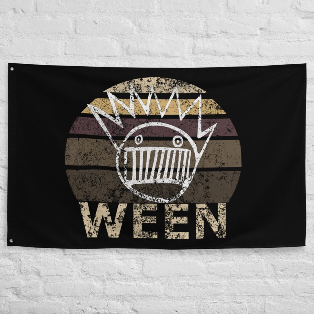 Festy Flag WEEN Vintage Brown Sunset - Etsy