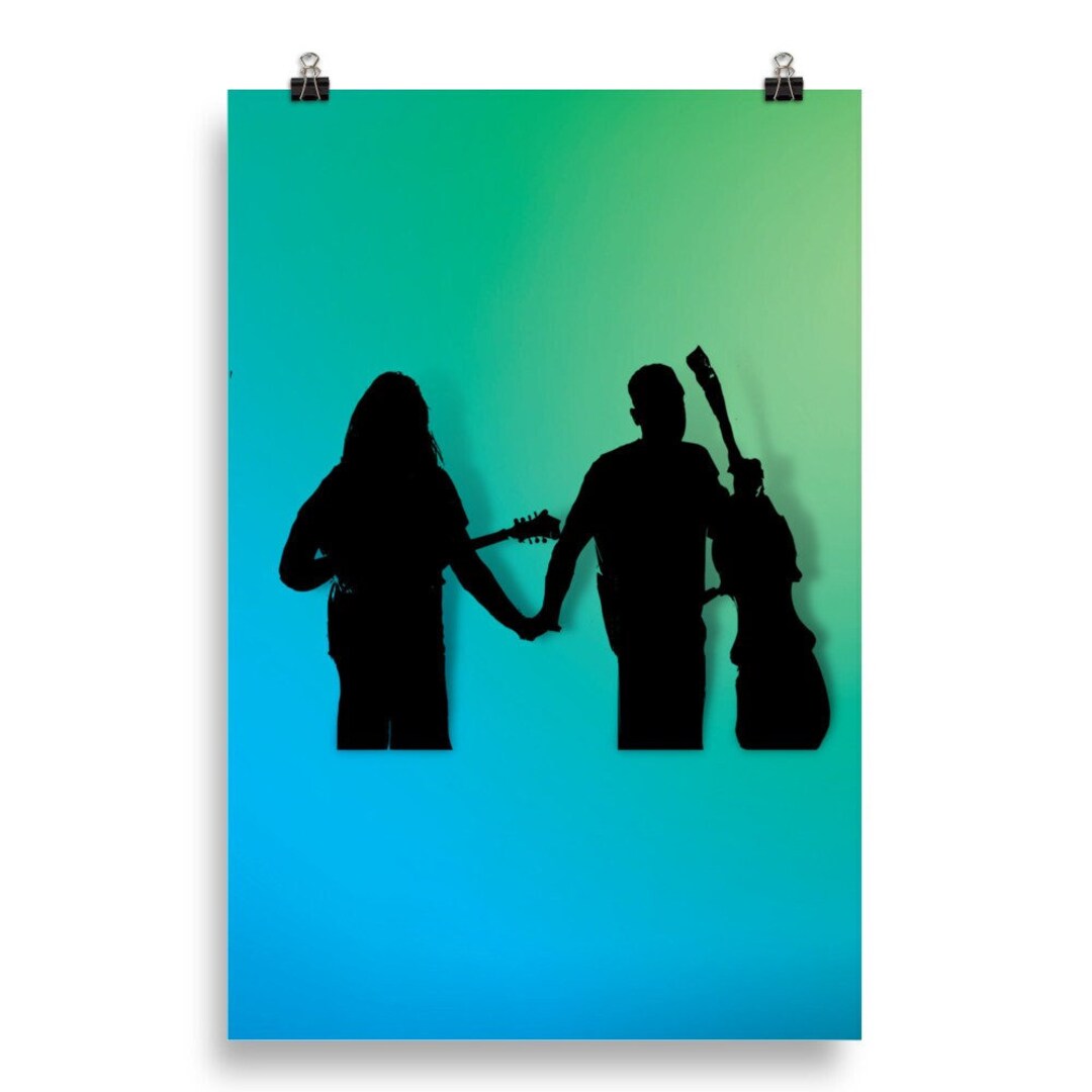 GSBG Jaywalking Holding Hands Matte Poster Print - Etsy