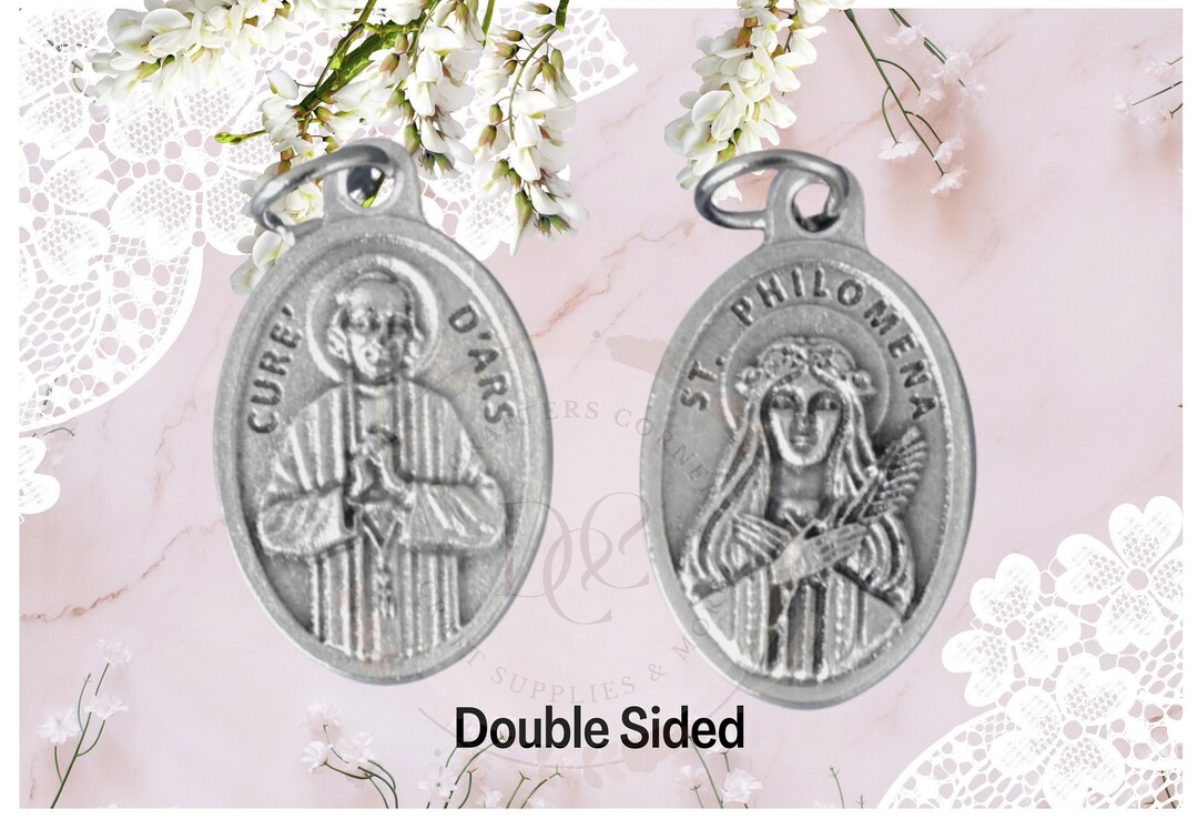 Lot of 3 St. John Vianney Cure D' Ars and St. Philomena - Etsy