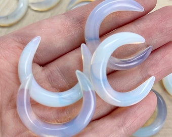 Crescent Moon Shaped Stone - Etsy